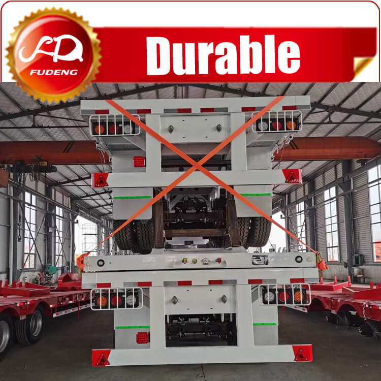 Completely Knocked Down Flatbed Container Trailer In CKD - Buy trailer ...