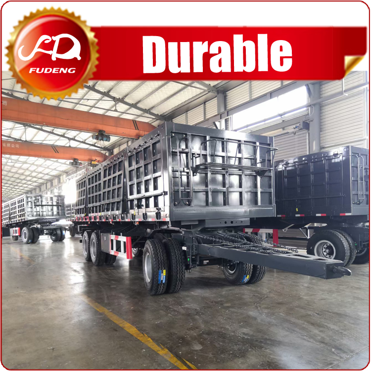 Draw Bar Side Tipper Trailer Full Trailer - Buy Product on China ...