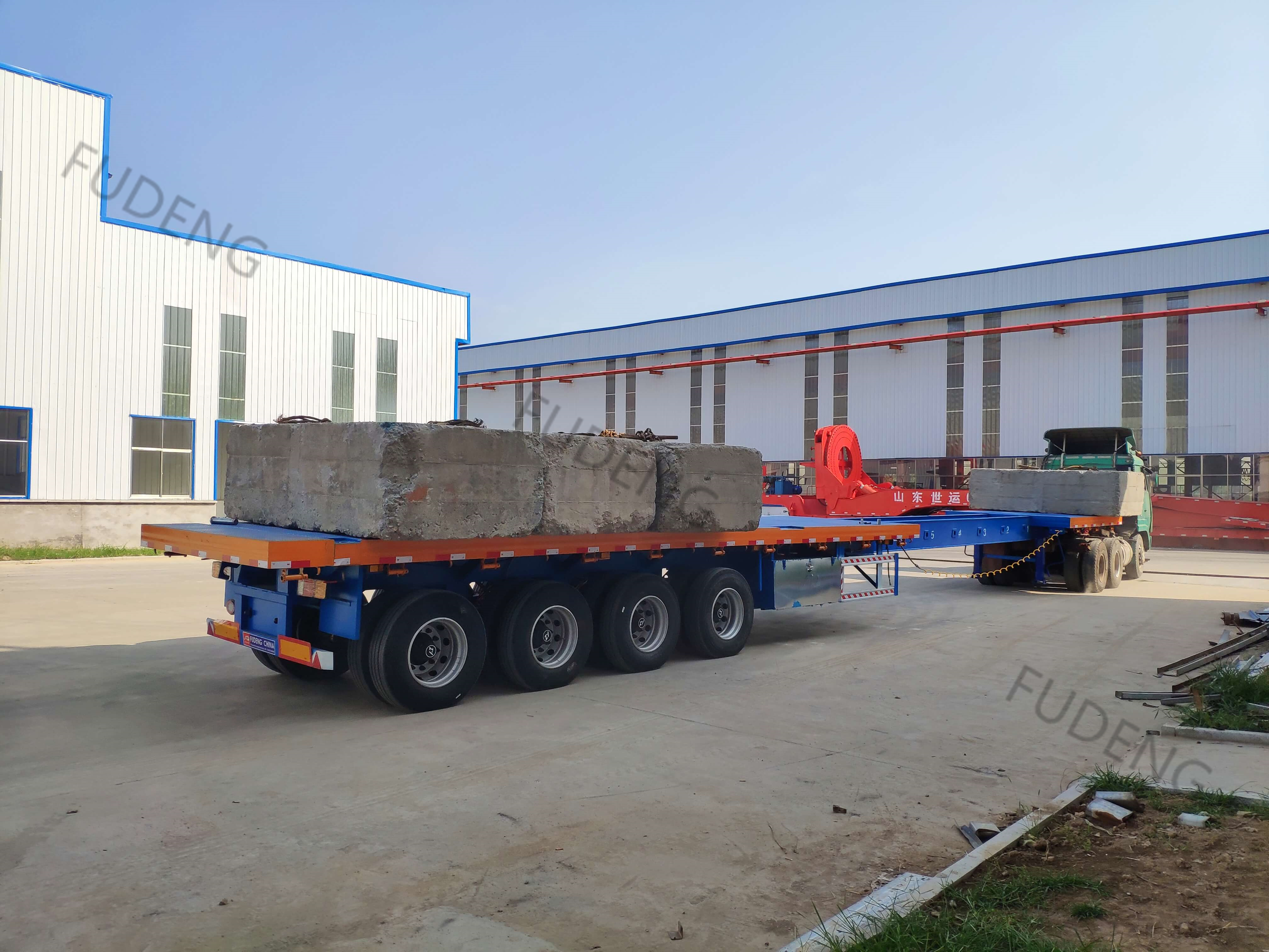 How Long Can Extendable Flatbed Semi Trailer Be? - China Shandong ...